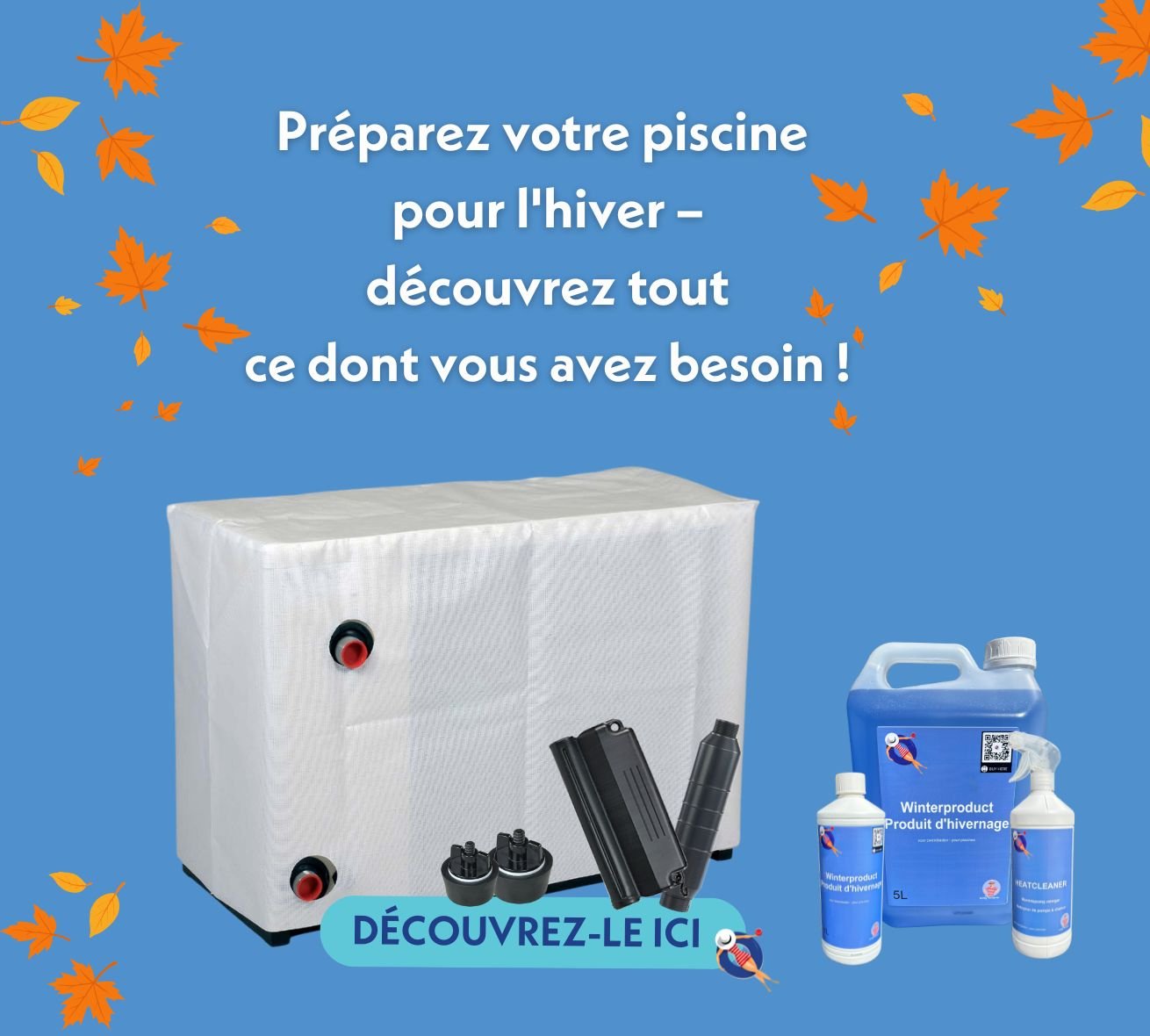 Tous les produits pour entretenir votre piscine | Piscineshop.be